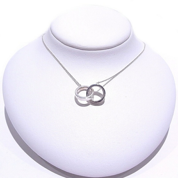 Tiffany & Co. | Jewelry | Tiffany Interlocking Circle Pendant Silver Necklace | Poshmark